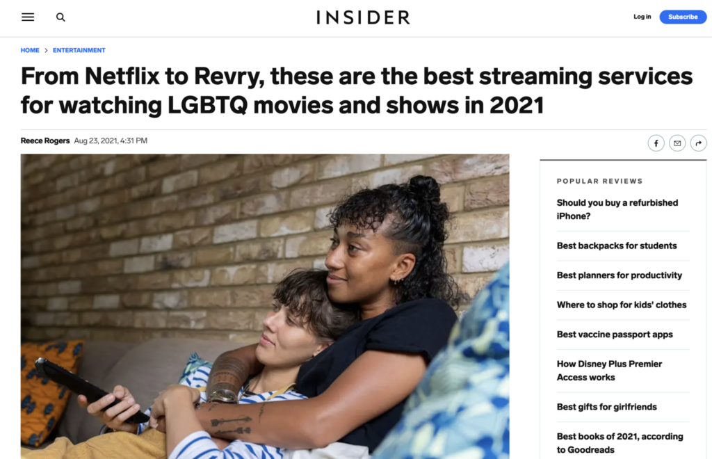 “King of Drag” will stream on LGBTQ+ platform Revry – The Pride Fund