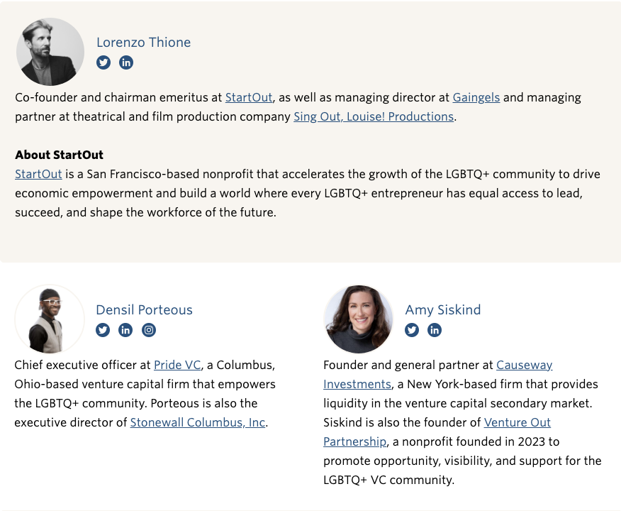 Porteous featured: 54 LGBTQ+ founders and investors you should know ...